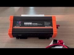 Easy Installation Home Power Inverter 50/60Hz Quick Start With LCD Function Display For Car Power Supply