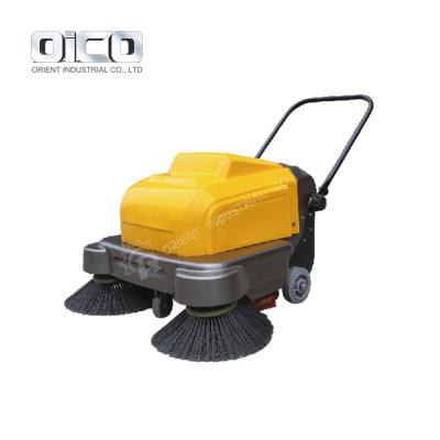 China OR-P100A  battery powered sweeper hand held street sweeper green machine road sweeper for sale