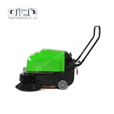 China OR-P100A  walk-behind outdoor sweeper electric street sweeper for sale