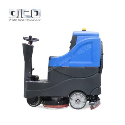 China OR-V70 industrial ride on scrubber / electric power scrubber/ battery type floor scrubber for sale