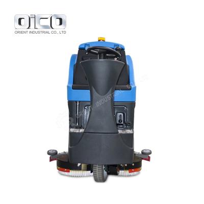 China OR-V70  electric hand scrubber / ride-on floor scrubber machine for sale