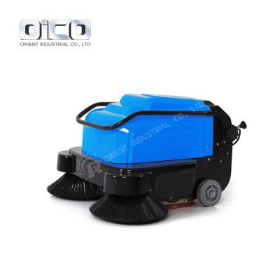 China P100A electric floor sweeper road cleaning equipment  electric power sweeper for sale