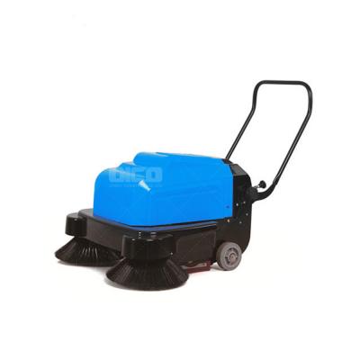 China P100A parking lot sweepers walk behind vacuum sweepers outdoor sweeper sale for sale