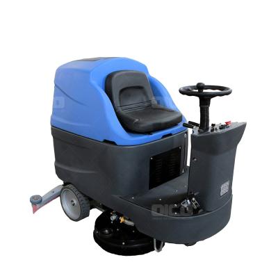 China OR-V8 airport cleaning equipment  concrete scrubber cleaning machine Ride-On Automatic Scrubbers for sale