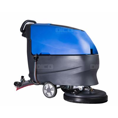 China scrubbing machine for cleaning floors  concrete scrubber cleaning machine  battery type sweeping machine for sale