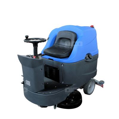 China OR-V8 hard floor scrubber dryer  large battery charged floor scrubber full auto floor scrubber machine for sale