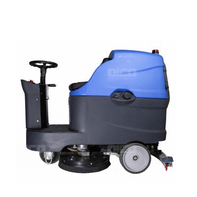 China OR-V8 workshop floor scrubber concrete scrubbing machine industrial floor scrubber machine for sale