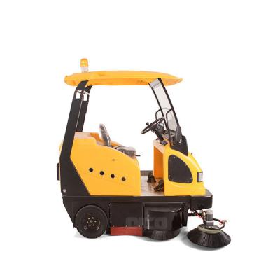 China OR-E800W street floor sweeping machine  battery powered sweeper driveway vacuum sweeper for sale