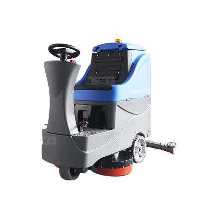 China OR-V70  industrial ride on scrubber  floor washing cleaning machine full auto floor scrubber machine for sale