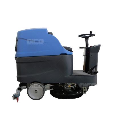 China OR-V8  airport cleaning equipment warehouse floor cleaning machine industrial floor scrubbing machine for sale
