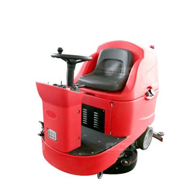 China OR-V8 automatic floor scrubber with battery  electric floor scrubber automatic ride on electric floor scrubber for sale