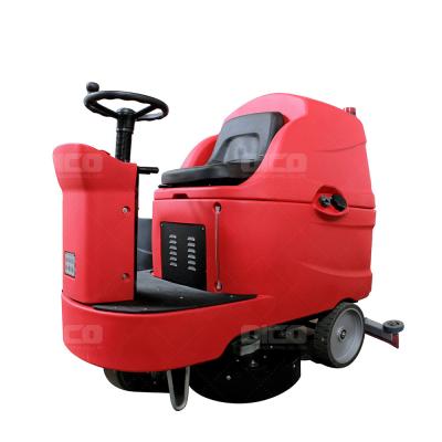 China OR-V8 ceramic tile automatic scrubber sidewalk scrubber for sale battery type compact floor scrubber for sale