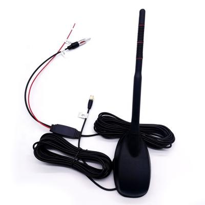 China Car GPS + FM Combination External Shark Fin Antenna with 28dBi Gain for Universal Fitment Signal Boost for sale