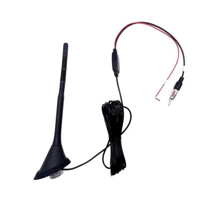 China Customized DAB AM/FM Universal Stainless Steel High Gain Car Radio Antenna with High Reception Durable & Easy Install for sale