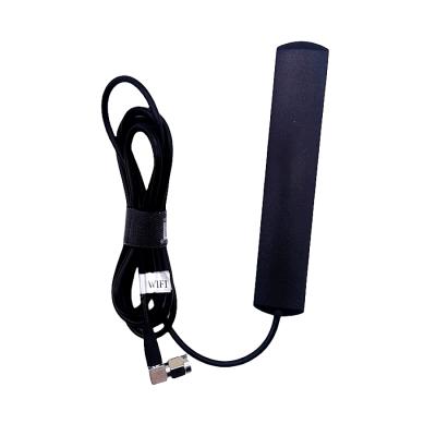 China 4G LTE 2.4GHz WiFi Car Antenna with 5dBi Gain SMA/Fakra/MCX Connector RG174 Cable for Vehicle Truck SUV Stereo Mount for sale