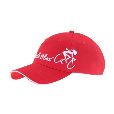 Cina Cappelli da baseball da corsa in poliestere ottomano con logo a ricamo piatto in vendita