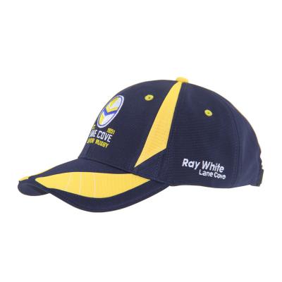 Cina Cappelli da baseball da corsa in poliestere ottomano con logo a ricamo piatto in vendita
