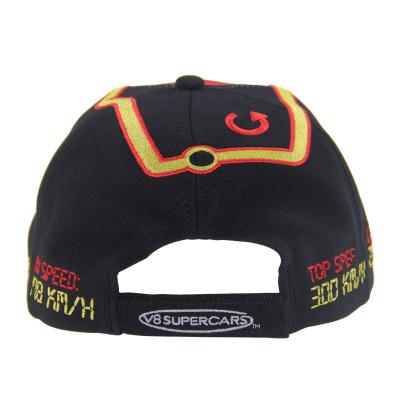 Cina Cappelli da baseball da corsa in poliestere ottomano con logo a ricamo piatto in vendita