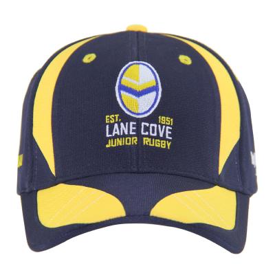 Cina Cappelli da baseball da corsa in poliestere ottomano con logo a ricamo piatto in vendita