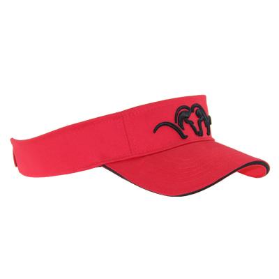 Cina Adulto cotone maschile Visore da spiaggia 3D Embroidery Donna Golf Cappelli personalizzabili in vendita