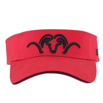 Cina Adulto cotone maschile Visore da spiaggia 3D Embroidery Donna Golf Cappelli personalizzabili in vendita