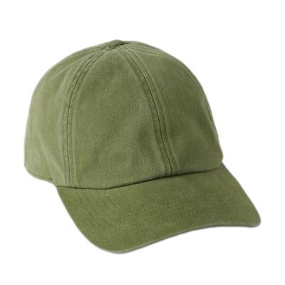 Cina Cappello da baseball 100% cotone biologico lavato, basso profilo non costruito per esterni 6 pannelli in vendita