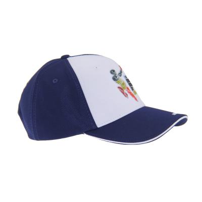 China Gepersonaliseerde High Frequency Welding Branded Logos Athletic Baseball Cap, Duurzame 6 Panel Verstelbare Hoed Te koop