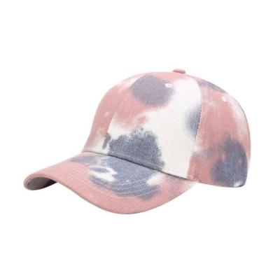 Cina Cappucci da baseball da esterno in tie dye denim non costruiti in vendita