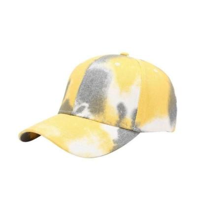 Cina Cappucci da baseball da esterno in tie dye denim non costruiti in vendita