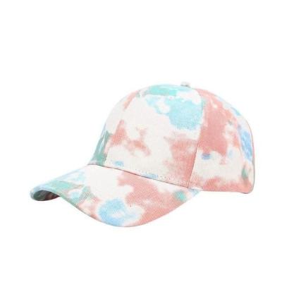 Cina Cappucci da baseball da esterno in tie dye denim non costruiti in vendita