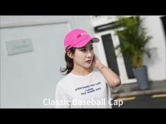 Homens e Mulheres Caps de Basebol de 6 Painéis Profil Baixo Com Visor de Sandwich