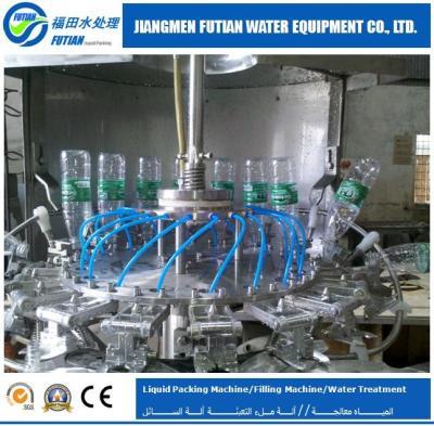 China Rotary Wheel Magnetic Torque Mineral Water Liquid Filling machine 2000 - 12000bottle per hour for sale