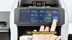 Mixed Bill Money Counting Machine Full Touch Screen