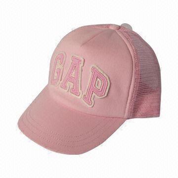 China Custom Kids trucker cap,Children's pink sports Cap,caps for girls and kids(YC-Kids003) for sale
