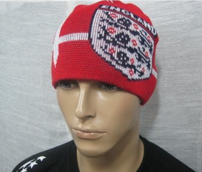 China 2014 world cup beanie,football fan caps,promotion Gift Knitted Beanie Hat (YC-BN045) for sale