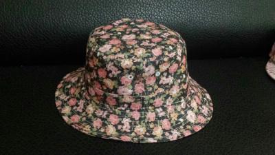 China Custom And Wholesale Cheap Floral Printed Bucket Hat for sale
