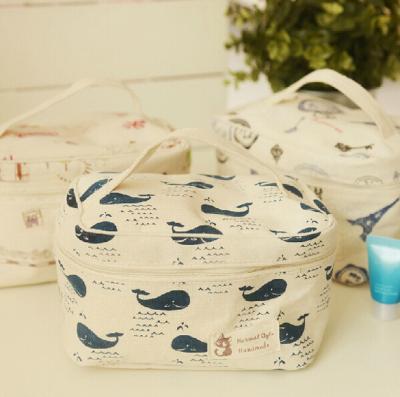 China Portable floral bag high quality customized canvas bag for sale