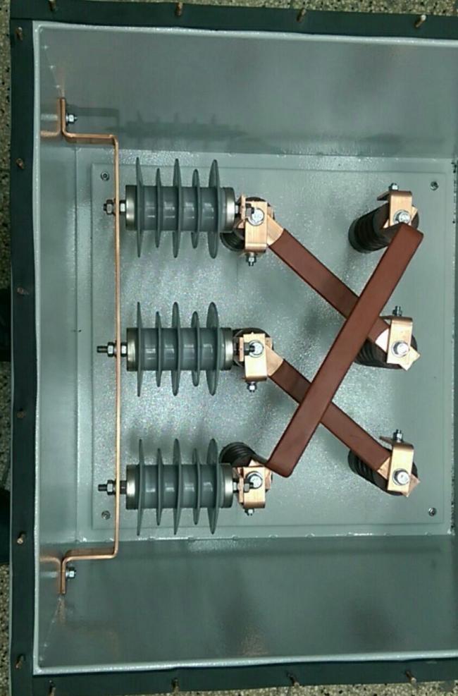 Epoxy Covered Current Connection Copper Busbar for Medium Voltage Box