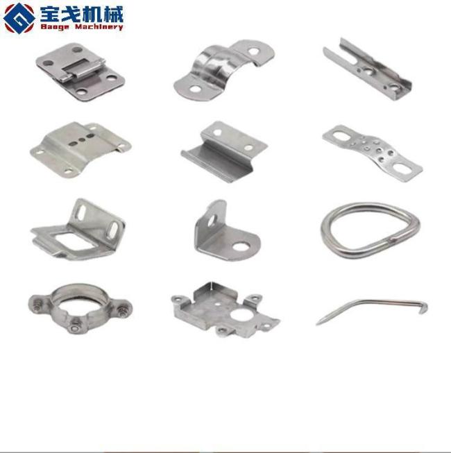 Customized Size Stainless Steel Hardware Stamping Parts with Brushed Surface Treatment