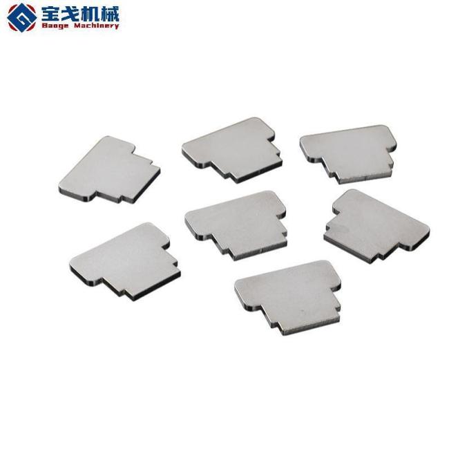 Customized Size Stainless Steel Hardware Stamping Parts with Brushed Surface Treatment