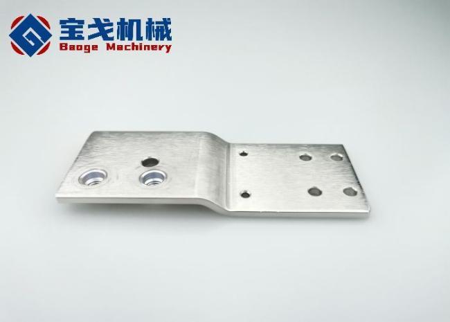 ISO9001 Flexible Laminated Copper Foil Copper Busbar Connector