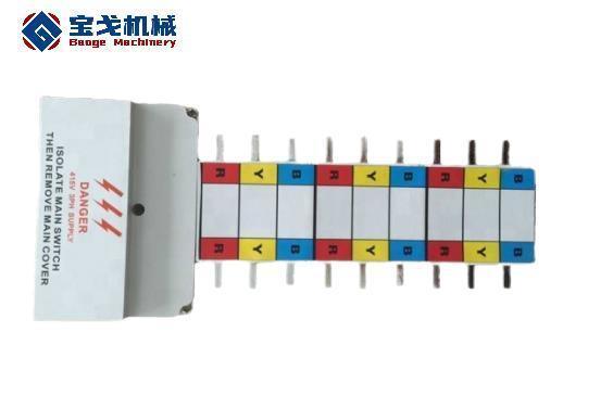 Tin Plated Copper Bus Bar with PC/ABS Flame Retardant Protective Shell