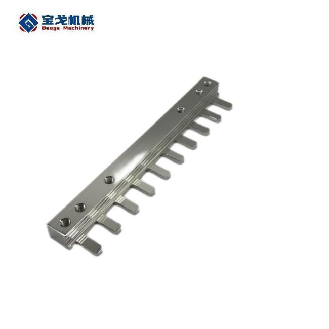 CNC Precision Machining Electronic Cooling Copper Busbar Accessories with Layers