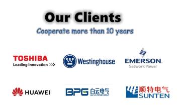 M6 Milling Copper Busbar and Nine-Module Parallel Positive Polebusbar