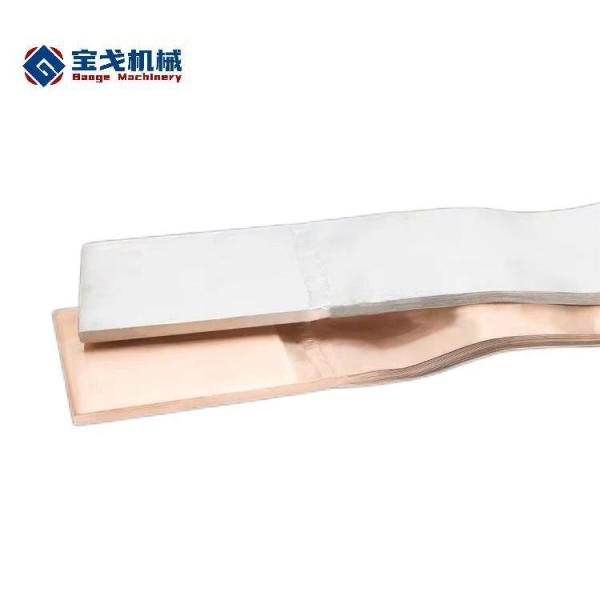 Quality Nickel Plated Copper Flexible Busbar Soft Connectors for G02 Electrical for sale