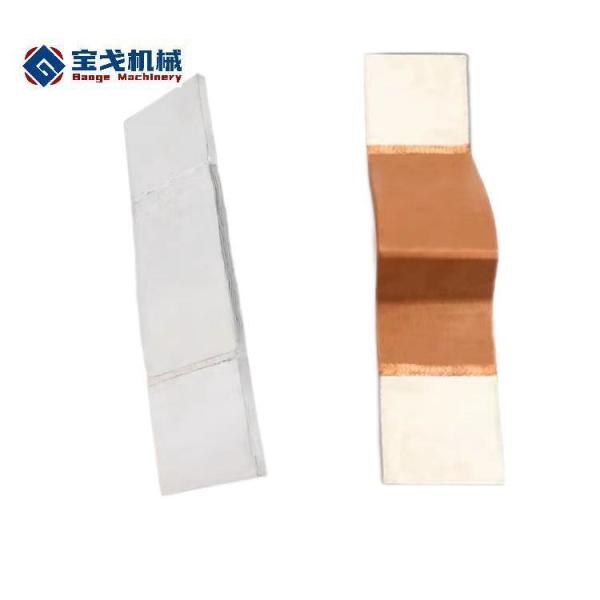 Quality Nickel Plated Copper Flexible Busbar Soft Connectors for G02 Electrical for sale