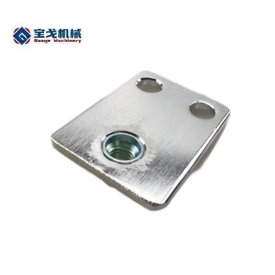 Cina Parti di alluminio placcate al nichel per busbar per box terminali motori elettrici Certificazione ISO9001 in vendita