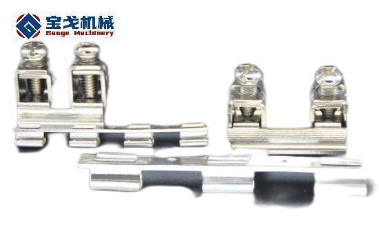 Quality Customized Heteromorphic Grounded Copper Busbar with Tinned Cover and RoHS for sale
