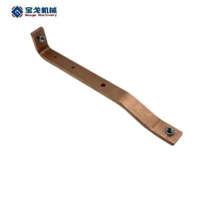 China C11000 Copper Busbar Connected to Circuit Breaker in Electrical Panel ISO9001 Certified for sale