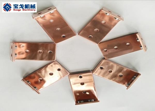 Quality High Voltage Resistant Battery Terminal Busbar T2/C1100 Red Copper Material for sale